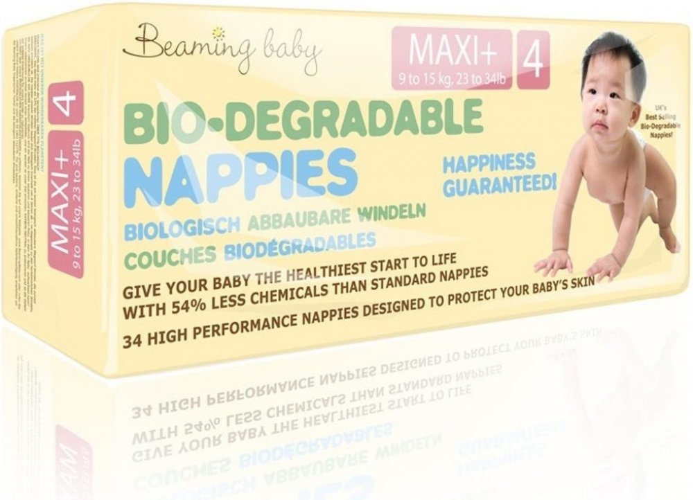 Beaming Baby jednorázové Maxi Plus 9-15 kg 34 ks od 489 Kč na Hledejceny.cz