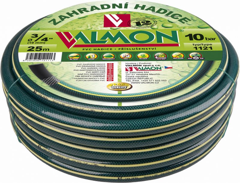 Valmon 1121 neprůhledná 1/2" 25m – Zboží Mobilmania