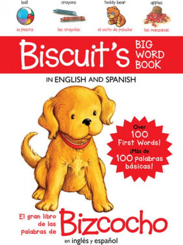 Knihy – Biscuits Big Word Book in English and Spanish Board Book: Over ...