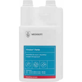 MEDISEPT Viruton Forte Koncentrát k mytí a dezinfekci nástrojů 1 l od ...