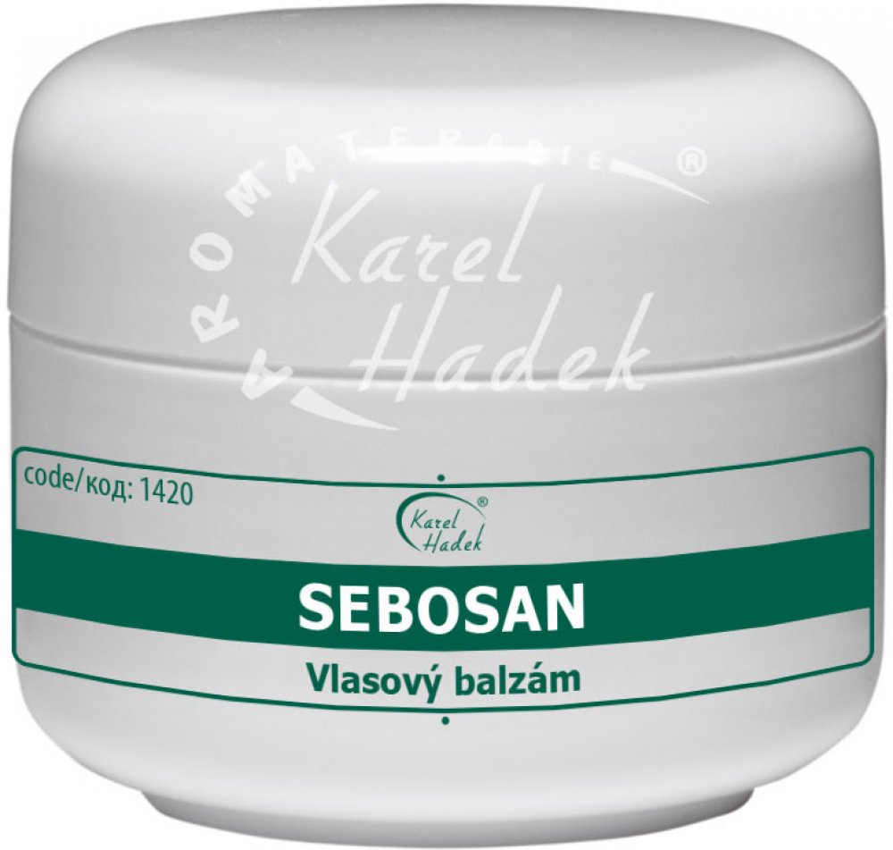 Karel Hadek Sebosan vlasový balzám k péči o pokožku hlavy při výskytu ...