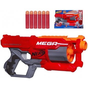 Nerf ELITE Mega Cyclone Shock set s 6 šipkami od 945 Kč - Heureka.cz