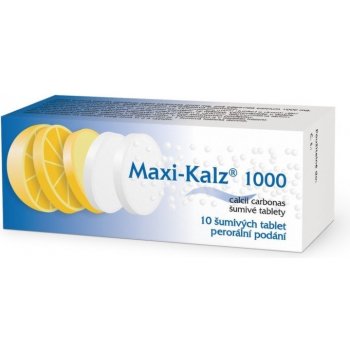 MAXI-KALZ POR 1000MG TBL EFF 10 od 75 Kč - Heureka.cz