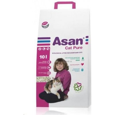 Asan Cat Pure 10 l od 123 Kč - Heureka.cz