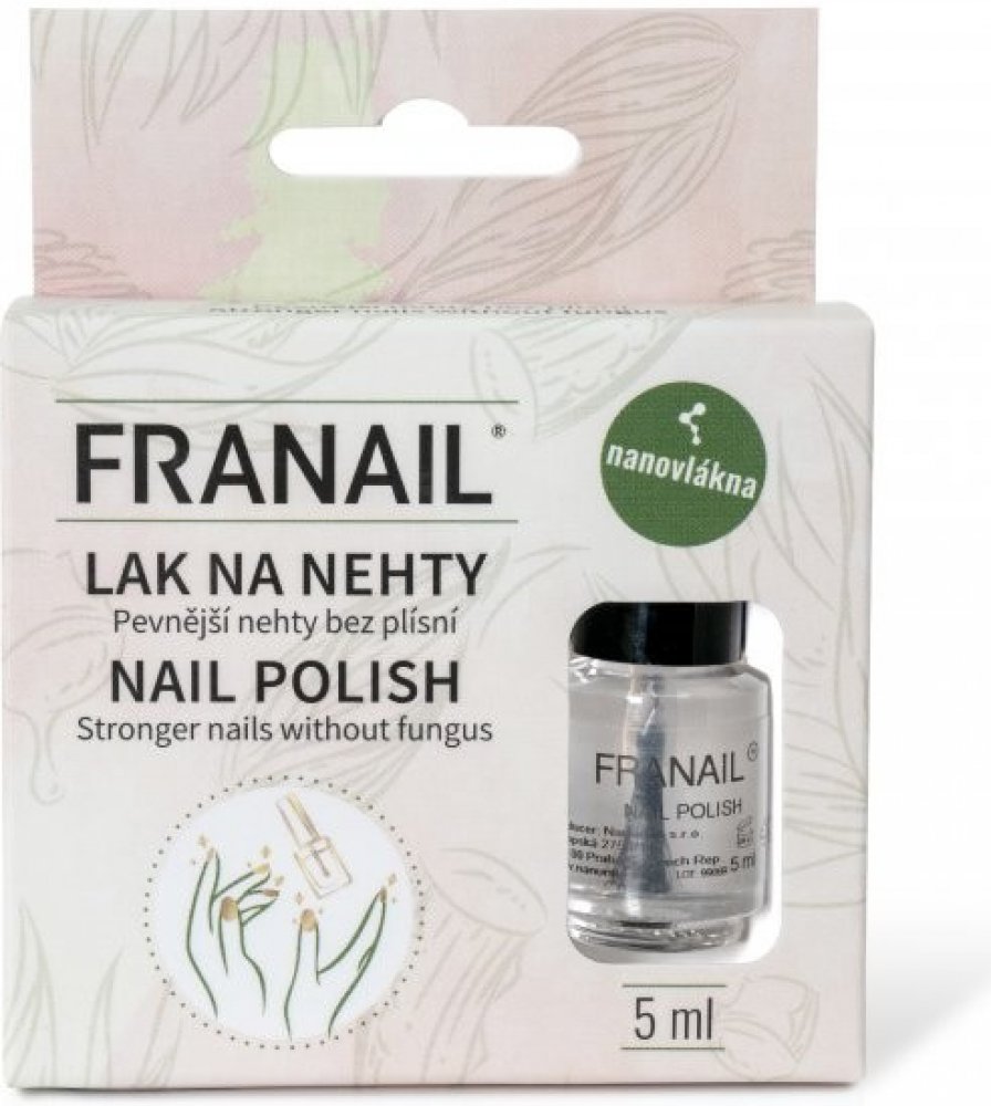 Franail lak pro pěvnější nehty bez plísní 5 ml – Zboží Mobilmania