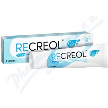 RECREOL DRM 50MG/G CRM 50G od 147 Kč - Heureka.cz