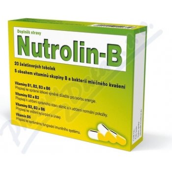 Nutrolin B plus želat. 20 tobolek od 852 Kč - Heureka.cz