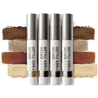 Wunder2 Wunderbrow fiber filler brunette vyplňující pudr na obočí 2 g ...
