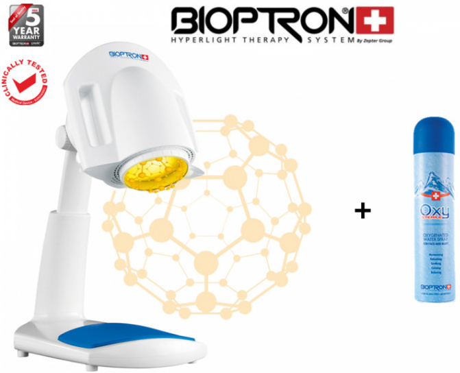 Bioptron Pro 1+ malý stojan + OXY Sprej od 42 540 Kč - Heureka.cz