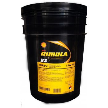 Shell Rimula R3 Turbo 15W-40 20 l od 2 202 Kč - Heureka.cz