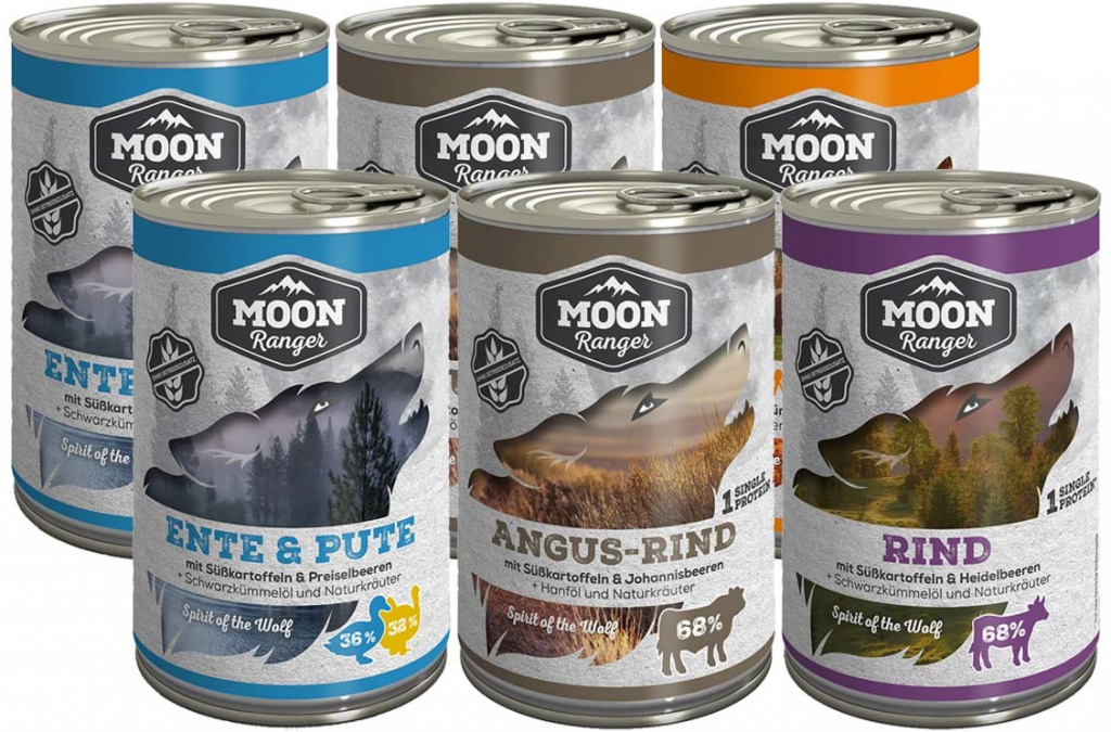 MOON Ranger variace chutí 6 x 400 g od 359 Kč - Heureka.cz