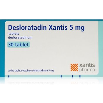 DESLORATADIN XANTIS POR 5MG TBL NOB 30 od 113 Kč - Heureka.cz