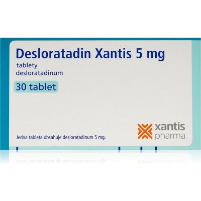 DESLORATADIN XANTIS POR 5MG TBL NOB 30 od 113 Kč - Heureka.cz