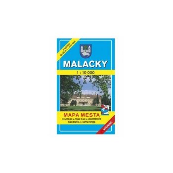 Malacky Mapa mesta Town plan Stadtplan Plan miasta Várostérkép ...