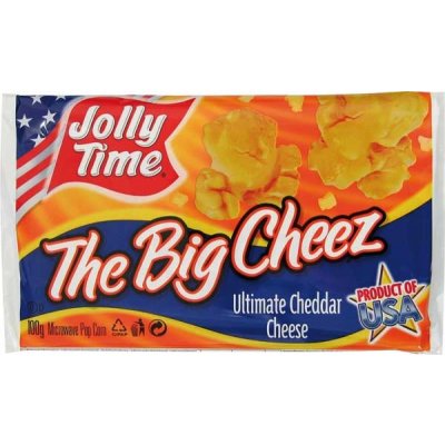 Jolly Time Popcorn The Big Cheese 100g od 32 Kč - Heureka.cz