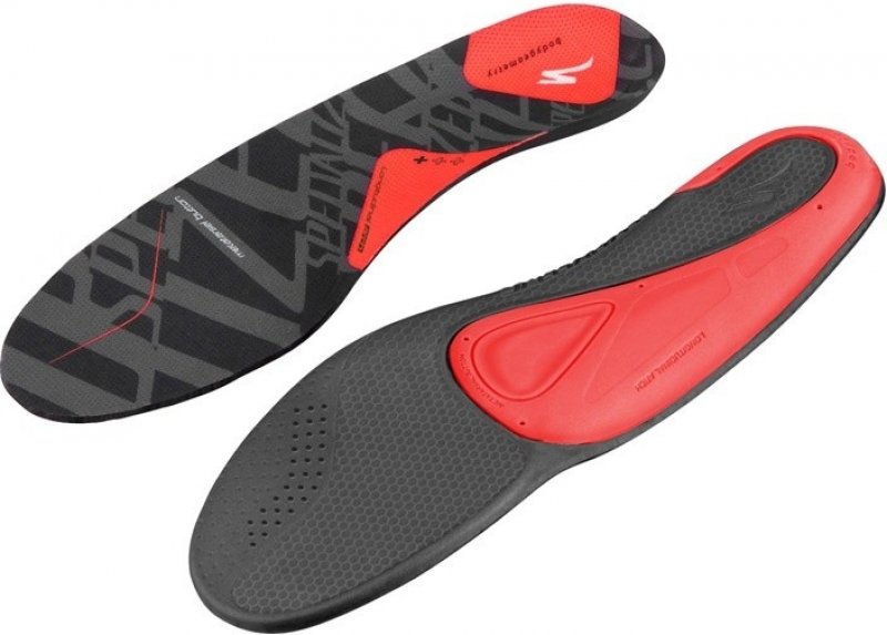 SPECIALIZED BG SL Footbed +++ vložky RED – Zboží Mobilmania