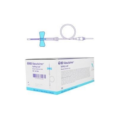 Becton Dickinson Vacutainer Odběrový set VACUTAINER Safety-Lock 23G ...