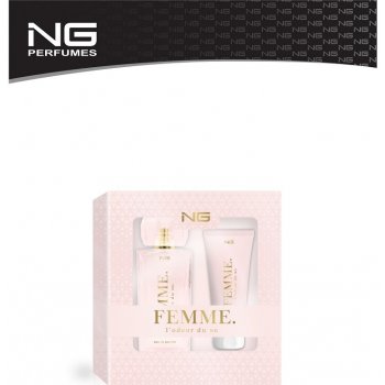 NG Perfumes Femme L Odeur du NG EDP 100 ml + sprchový gel 100 ml ...
