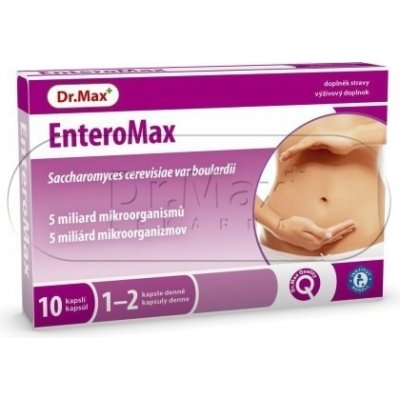 Dr.Max EnteroMax 10 tablet od 89 Kč - Heureka.cz