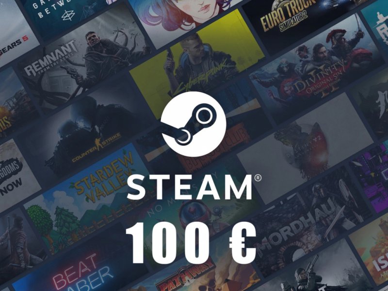 Valve Steam Dárková Karta 100 € – Zboží Živě