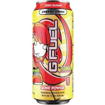 G FUEL Knuckles Kyselé malinové bonbony 12 x 473 ml od 1 253 Kč ...