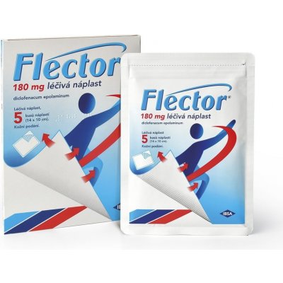 FLECTOR EP TISSUGEL TDR 180MG EMP MED 5 od 214 Kč - Heureka.cz