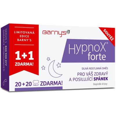 HypnoX forte 20+20 tablet od 175 Kč - Heureka.cz
