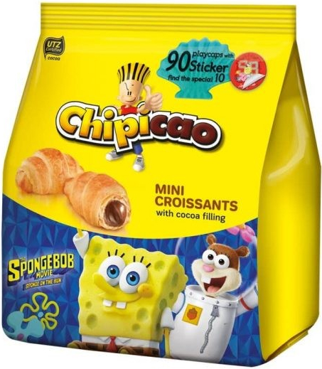 Chipicao Mini croissant s kakaovou náplní 60 g od 22 Kč - Heureka.cz