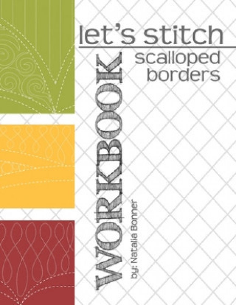 Let's Stitch - Scalloped Borders - WORKBOOK: a companion workbook to ...