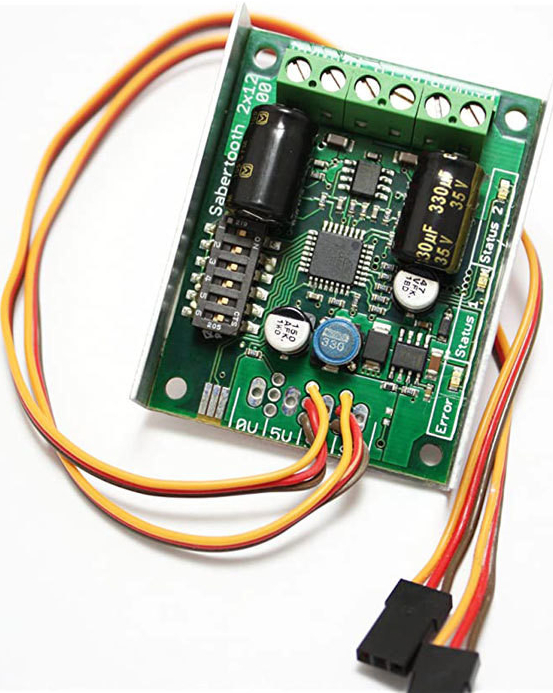 DimensionEngineering Sabertooth 2x12A R/C duální ovladač motoru pro R/C ...