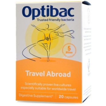 Optibac Travel Abroad 20 kapslí od 344 Kč - Heureka.cz