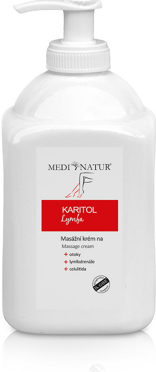 Dr. Gaye Karitol Lymfa Krém na otoky, lymfodrenáže a celulitudu 500 ml ...