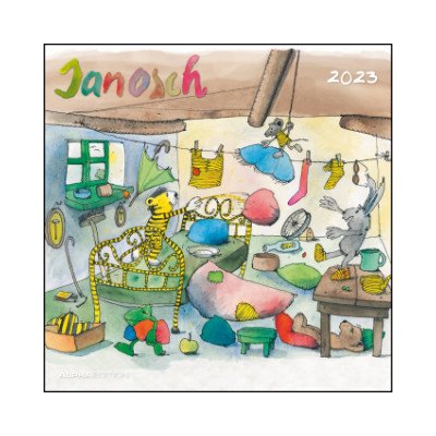 Janosch Broschüren 30x30 cm 30x60 geöffnet mit Platz für Notizen inkl ...