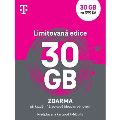 T-mobile předplacená SIM karta (700659_EW) SIM karta od 299 Kč - Heureka.cz