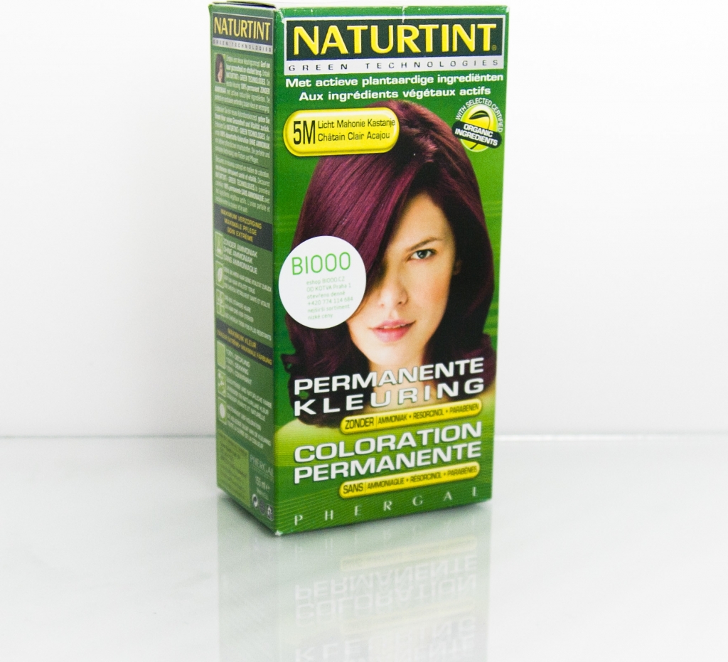 Naturtint barva na vlasy 5M světlá kaštanová mahagovová od 299 Kč ...
