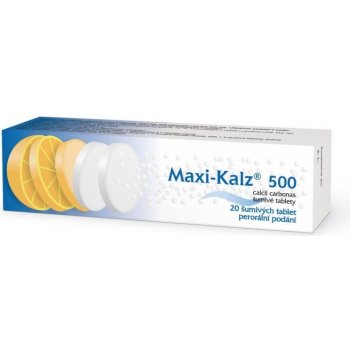 MAXI-KALZ POR 500MG TBL EFF 20 od 78 Kč - Heureka.cz