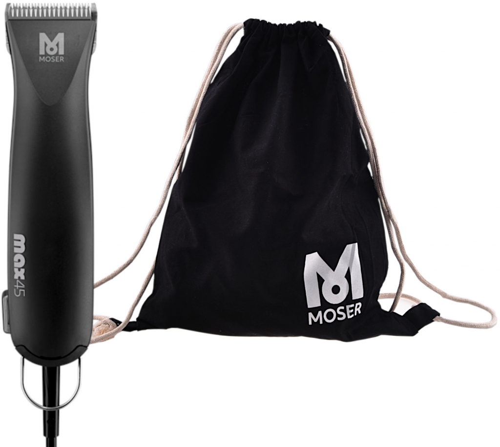 Moser Max 45 1245-0070 stříhací strojek + univerzální látkový vak Moser ...