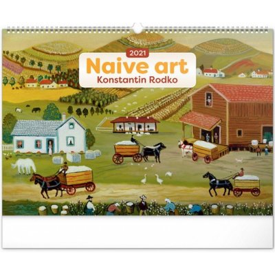 Nástěnný Naivní umění Konstantin Rodko 2021 od 217 Kč - Heureka.cz