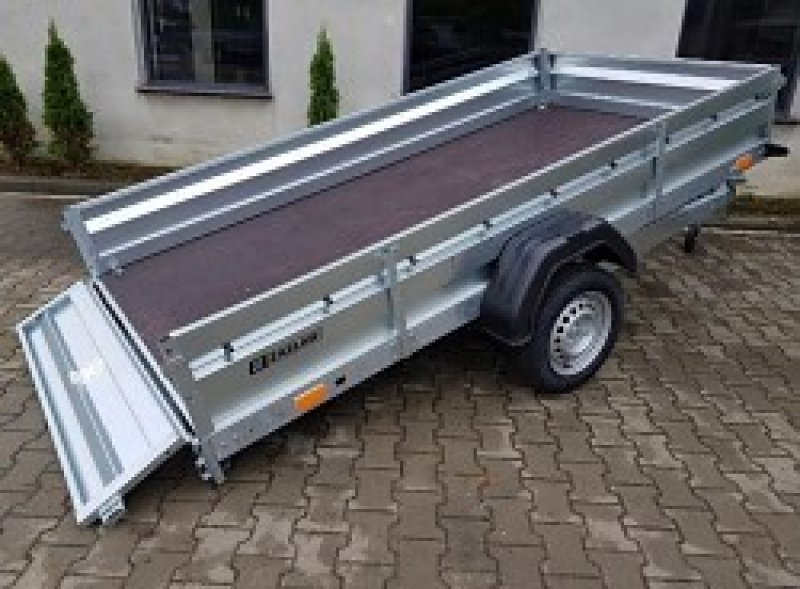 Přívěsný vozík Zaslaw 300SUD 300x150x35 750kg sklopný, náprava 1000kg ...