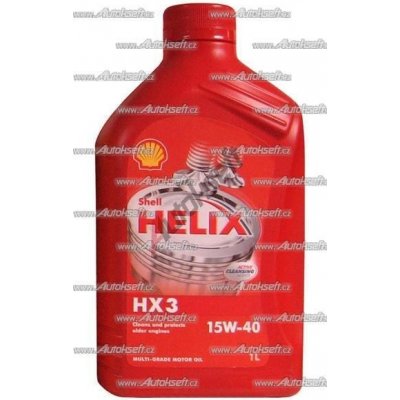 Shell Helix HX3 15W-40 1 l od 110 Kč - Heureka.cz