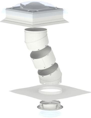 VELUX TCR 0K14 Světlovod do ploché střechy 0010 od 11 016 Kč - Heureka.cz