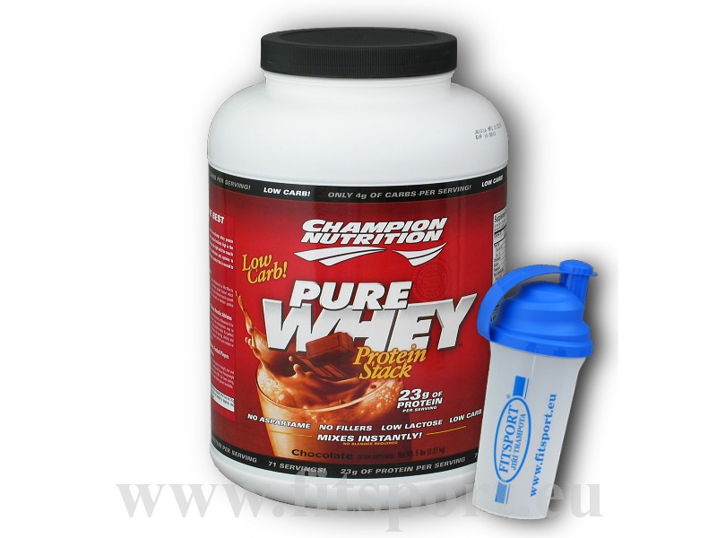 Champion Nutrition Pure Whey Stack 2270 g od 999 Kč - Heureka.cz