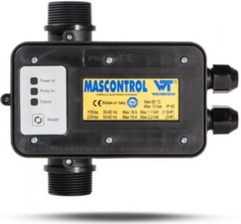 Watertech TLAKOVÝ SPÍNAČ MASCONTROL 1″ 2.2KW 230V – Zboží Mobilmania