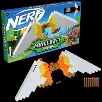 Hasbro Nerf Nerf Minecraft sabrewing od 1 493 Kč - Heureka.cz