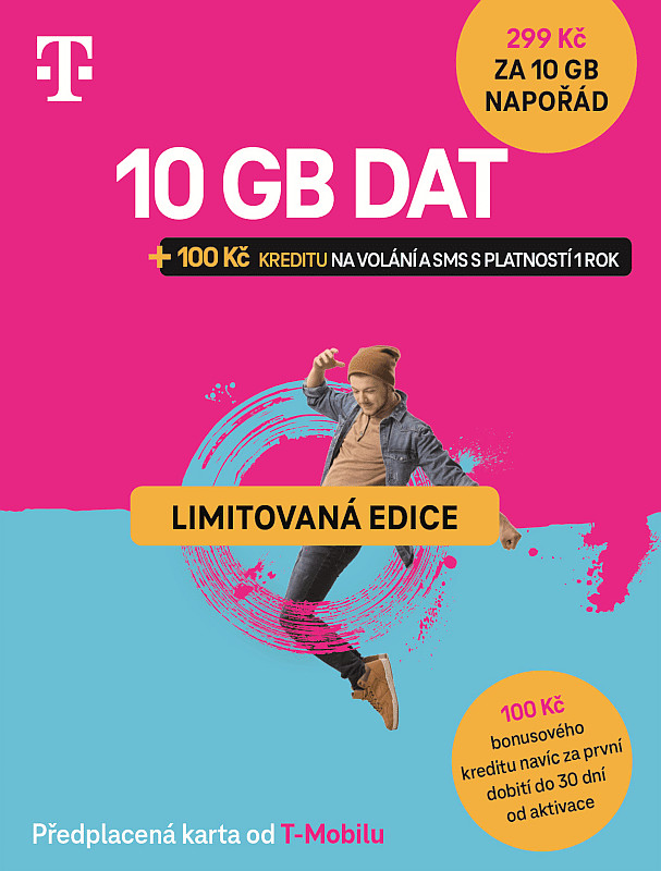 T-Mobile SIM karta Twist 10 GB + 100 Kč (700 651_EW) SIM karta od 199 Kč - Heureka.cz