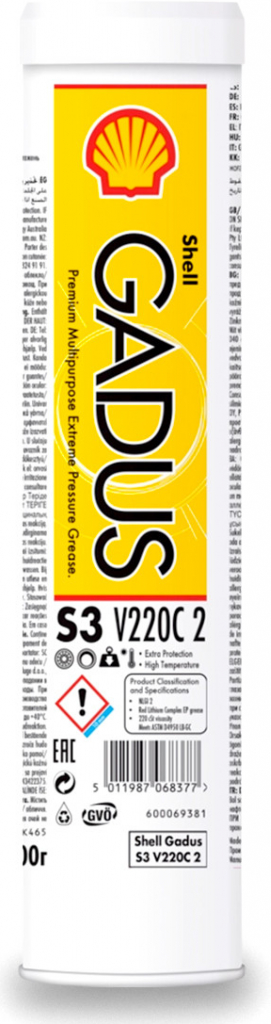 Shell Gadus S3 V220C 2 400 g od 105 Kč - Heureka.cz