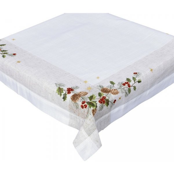 Forbyt Vánoční ubrus Zimní větvička 85x85 cm od 259 Kč - Heureka.cz