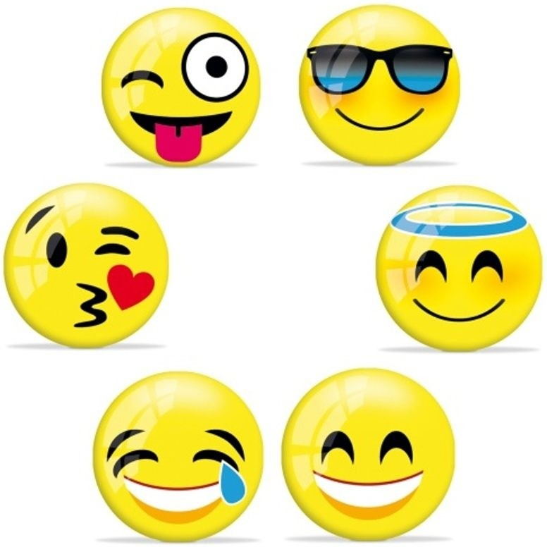 Míč míček Emoji emoticon smajlík smajlíci 60mm MONDO od 28 Kč - Heureka.cz