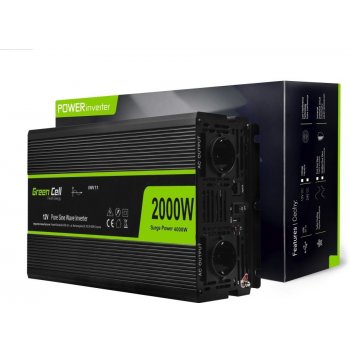Green Cell INV11 12V/230V 2000W/4000W Čistá sinusovka od 4 505 Kč ...
