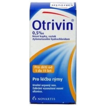 OTRIVIN NAS 0,5MG/ML NAS SPR SOL 1X10ML od 99 Kč - Heureka.cz